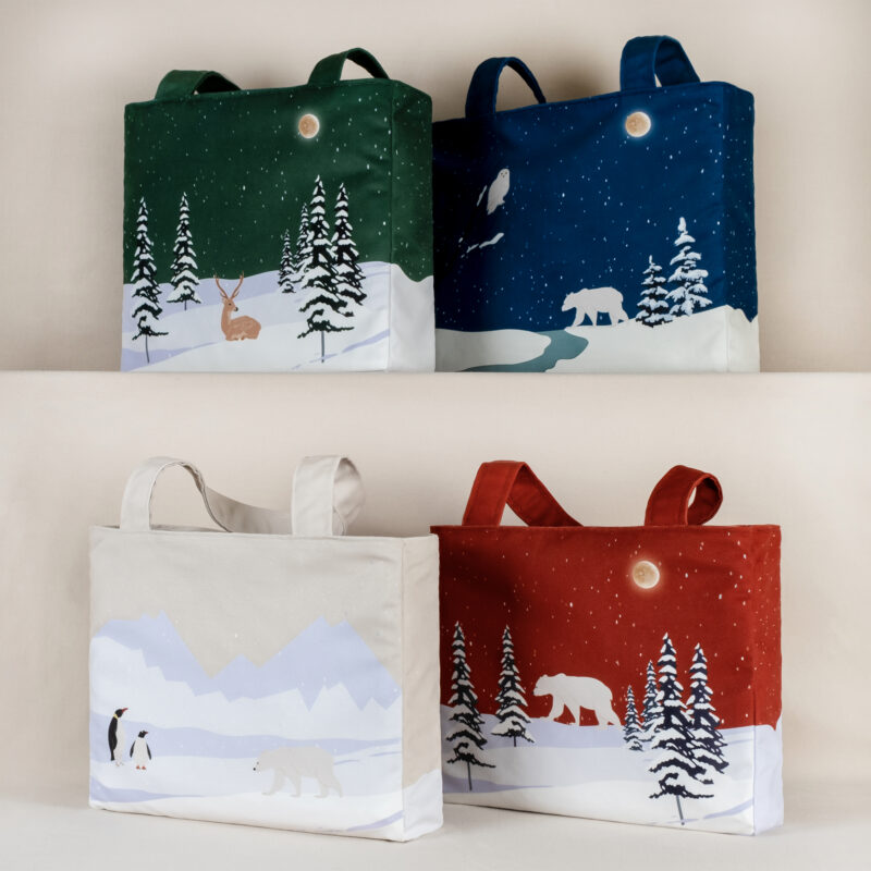 Emperor Penguin Handbag – Design Vira